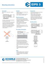 High Pressure Internal Gear Pumps EIPS 3 - Eckerle Technologies GmbH - PDF Catalogs | Technical ...