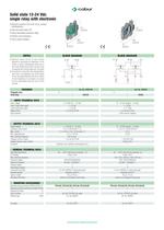 Solid state relay modules and passive interface modules - Cabur - PDF ...
