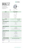Solid state relay modules and passive interface modules - Cabur - PDF ...