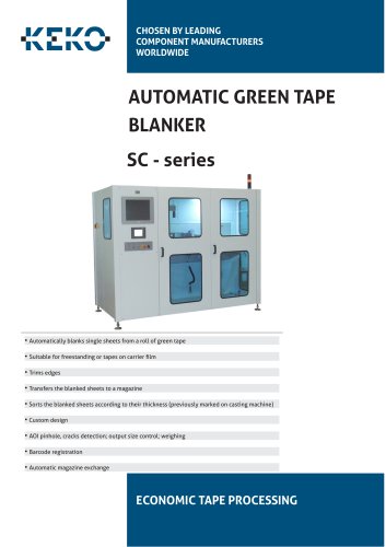 Todos os catálogos e folhetos técnicos Keko Equipment d.o.o.