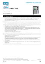 AQUBE LH5 - kolb Cleaning Technology GmbH - PDF Catalogs | Technical Documentation | Brochure