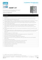 AQUBE® LH7 - kolb Cleaning Technology GmbH - PDF Catalogs | Technical Documentation | Brochure