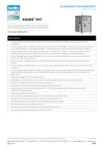 AQUBE® XH7 - kolb Cleaning Technology GmbH - PDF Catalogs | Technical Documentation | Brochure