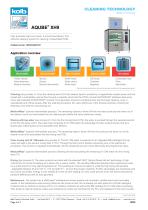 AQUBE® XH9 - kolb Cleaning Technology GmbH - PDF Catalogs | Technical Documentation | Brochure