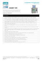 AQUBE® XH9 - kolb Cleaning Technology GmbH - PDF Catalogs | Technical Documentation | Brochure