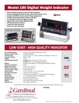 180 - Cardinal Scale - PDF Catalogs | Technical Documentation | Brochure