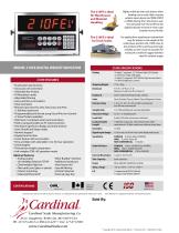 210FE - Cardinal Scale - PDF Catalogs | Technical Documentation | Brochure