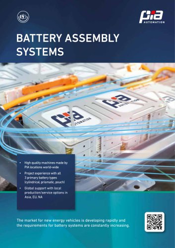 All Preh IMA Automation Amberg GmbH catalogs and technical brochures