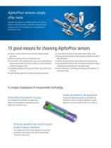 AlphaProx - Baumer Group - PDF Catalogs | Technical Documentation | Brochure