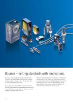 Photoelectric sensors. Fiber optics and fiber optic sensors. - Baumer ...