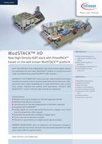 ModSTACK™ HD - Infineon Technologies AG - PDF Catalogs | Technical Documentation | Brochure