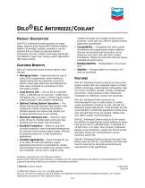 Anti-freeze coolant - Delo ELC - Chevron Lubricants (Mfg.)