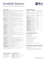AreaRAE Gamma Steel - RAE Systems - PDF Catalogs | Technical ...
