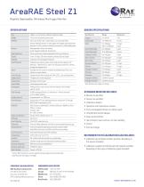 AreaRAE Steel Z1 - RAE Systems - PDF Catalogs | Technical Documentation ...