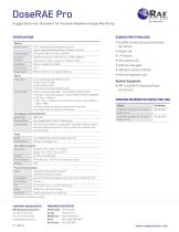 DoseRAE Pro - RAE Systems - PDF Catalogs | Technical Documentation ...
