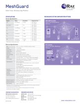 MeshGuard - RAE Systems - PDF Catalogs | Technical Documentation | Brochure
