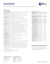 MultiRAE - RAE Systems - PDF Catalogs | Technical Documentation | Brochure