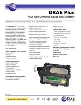 QRAE Plus - RAE Systems - PDF Catalogs | Technical Documentation | Brochure