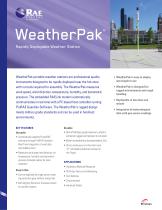 WeatherPak - RAE Systems - PDF Catalogs | Technical Documentation ...