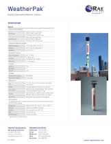 WeatherPak - RAE Systems - PDF Catalogs | Technical Documentation ...