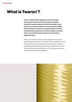 Twaron® - TEIJIN ARAMID - PDF Catalogs | Technical Documentation | Brochure