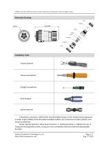 EP050-2224-00 EP Series 5pin Female Cable End locking wire with ...