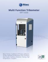 Universal tribometer - MFT-5000 - RTEC Instruments - nano / vacuum