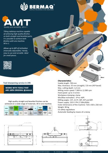 am2 - BERMAQ - PDF Catalogs | Technical Documentation | Brochure