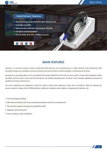 All J&R Technology Ltd catalogs and technical brochures