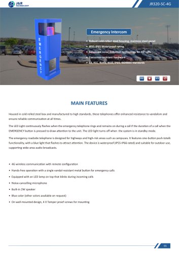 JR320-SC-SIP Specification - J&R Technology Ltd - PDF Catalogs ...