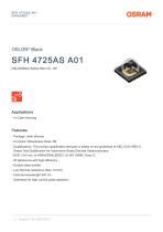SFH 4725AS A01 - ams Osram - PDF Catalogs | Technical Documentation | Brochure