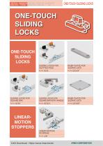 ONE-TOUCH SLIDING LOCKS - Imao Corporation - PDF Catalogs | Technical Documentation | Brochure