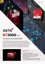 GNSSナビゲーション用慣性センター - RT3000 v4 - Oxford Technical Solutions Ltd. - 組み込み