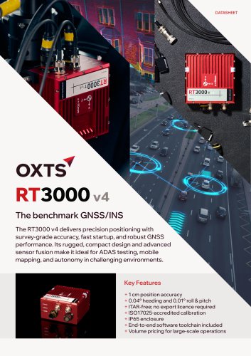 All Oxford Technical Solutions Ltd. catalogs and technical brochures