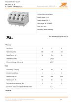 Spring terminal block - WJ246-10.0 - Cixi Wanjie Electronic Co., Ltd. - for PCB / standard / IEC