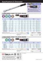Catalog Torque Wrench - TONE Co., Ltd. Japan - PDF Catalogs | Technical ...