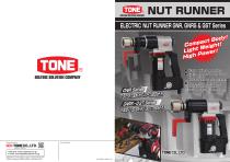 TONE Nut Runner GNR GNRS GST series up to 10,000Nm - TONE Co., Ltd ...