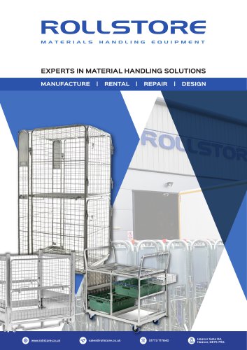 All Rollstore Ltd catalogs and technical brochures