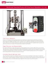 Electrically Operated Pump with One-Touch Operation - Instron - PDF ...