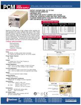 Expanded High Voltage Power Supply Catalog - Spellman High Voltage ...
