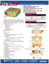 Expanded High Voltage Power Supply Catalog - Spellman High Voltage ...