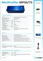 MiniProfiler MP50/75 - Breitmeier Messtechnik - PDF Catalogs ...