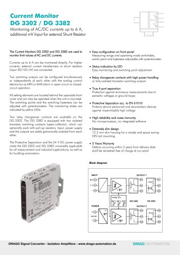 All DRAGO Automation GmbH catalogs and technical brochures