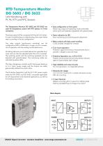 Temperature monitor - DG 36 series - DRAGO Automation GmbH