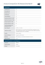 Anybus CompactCom 40 Module EtherNet/IP - HMS Industrial Networks GmbH - PDF Catalogs ...