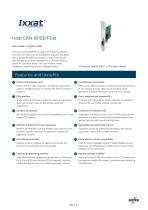 Ixxat CAN-IB100/PCIe - HMS Industrial Networks GmbH - PDF Catalogs ...
