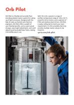 Orb Pilot Scale-Up Reactor - Syrris - PDF Catalogs | Technical Documentation | Brochure