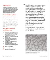 Syrris Product Brochure - Syrris - PDF Catalogs | Technical Documentation | Brochure