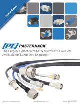 Pasternack RF Coaxial Cables - Pasternack Enterprises, Inc. - PDF ...