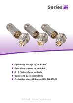 Series MCS - multipin HV connectors up to 5 kVDC - GES Electronic ...